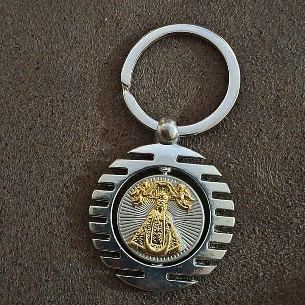 Our Lady of San Juan Two Tone Keychain - Etsy