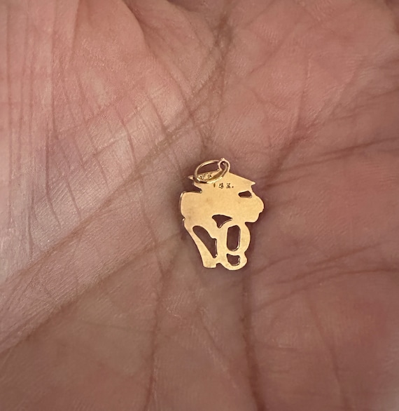 14K Yellow Gold Class of 1997 Graduation Charm - Gem