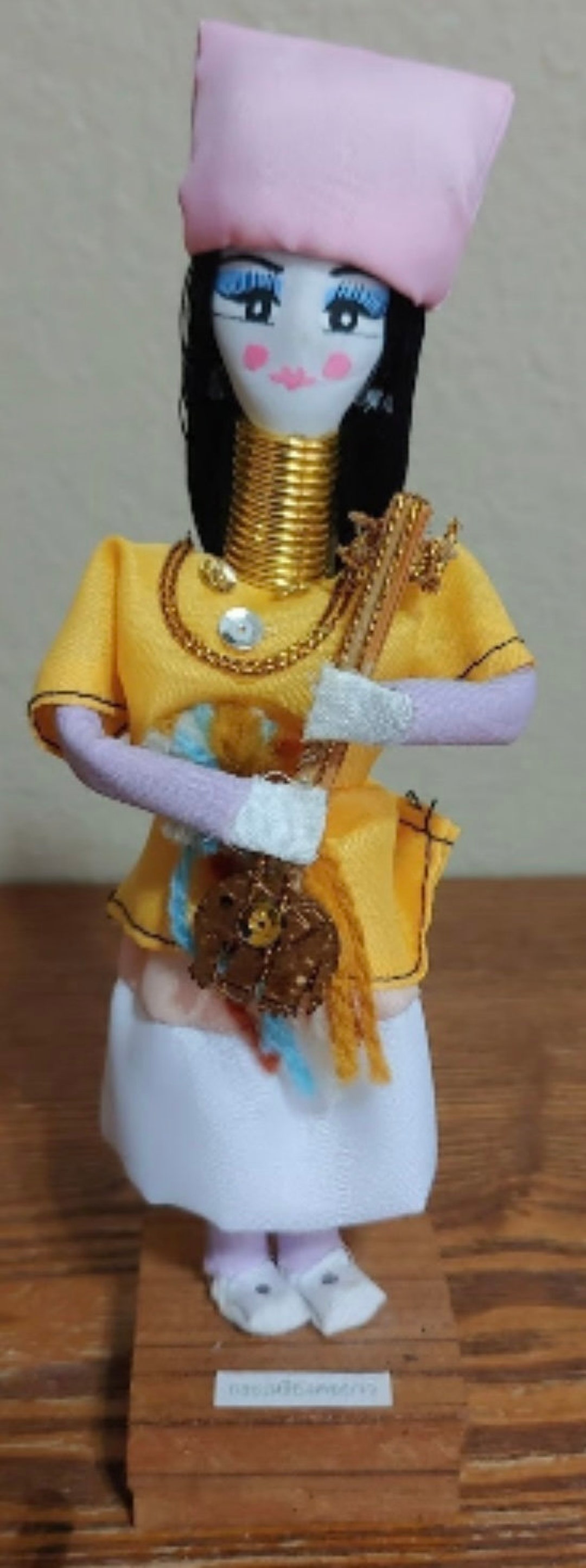 8" Long Neck Karen Doll From Thailand - Etsy