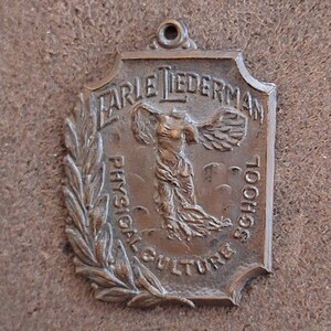 1920s Earle Liederman Physical Culture School Award Medal - Etsy
