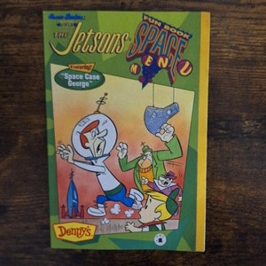 1992 Denny’s the Jetsons Fun Book Space/menu Comic Book - Etsy