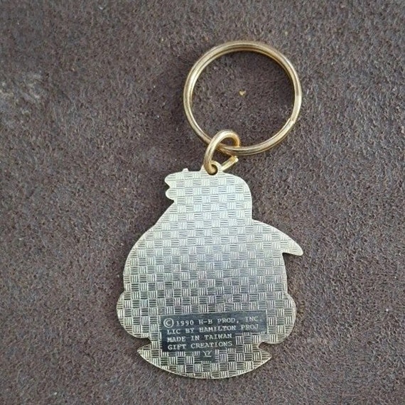 1990 The Jetsons Enamel Keychain/Keyring - Gem
