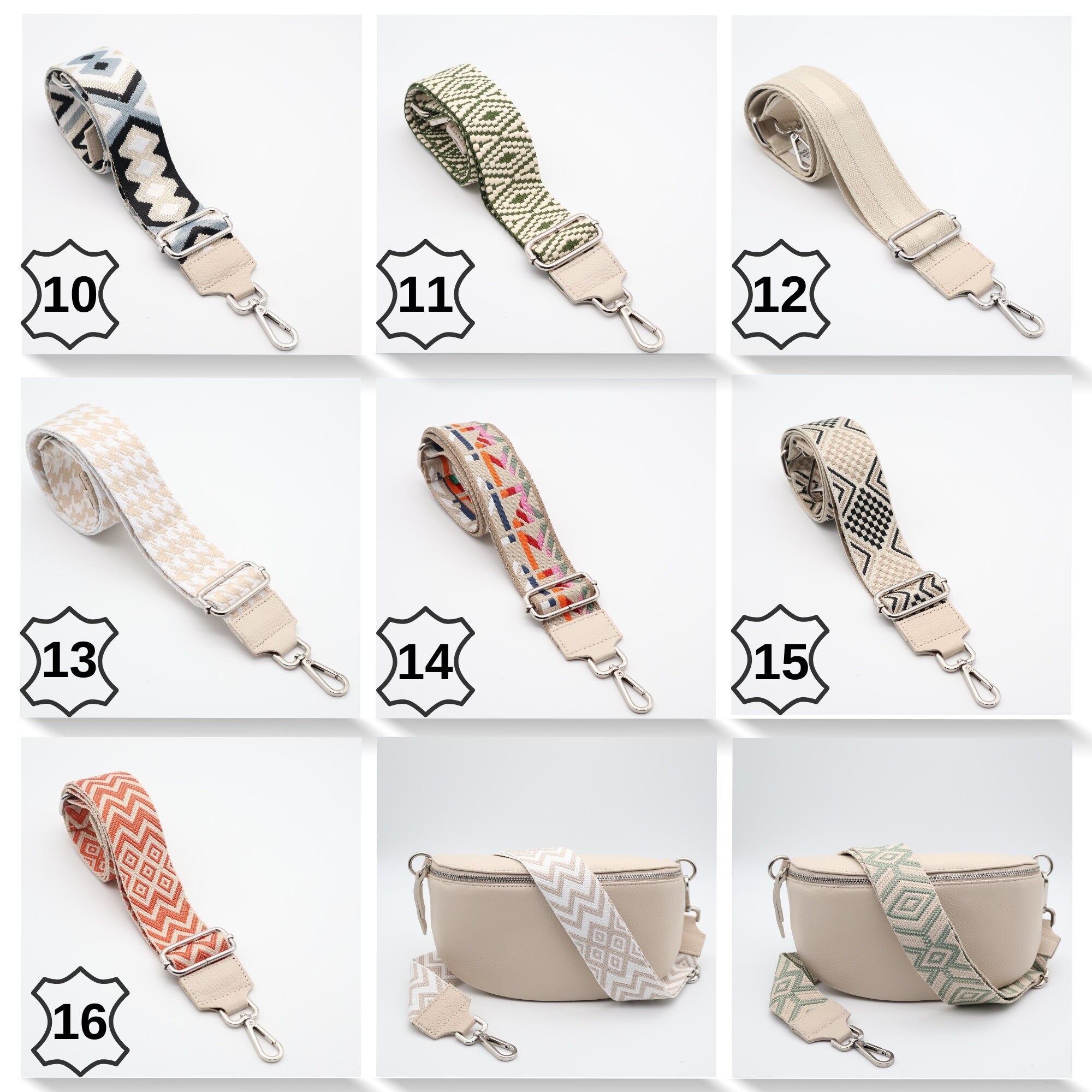 Adjustable Bag Straps, Wide Bag Straps, Adjustable Shoulder Strap ...