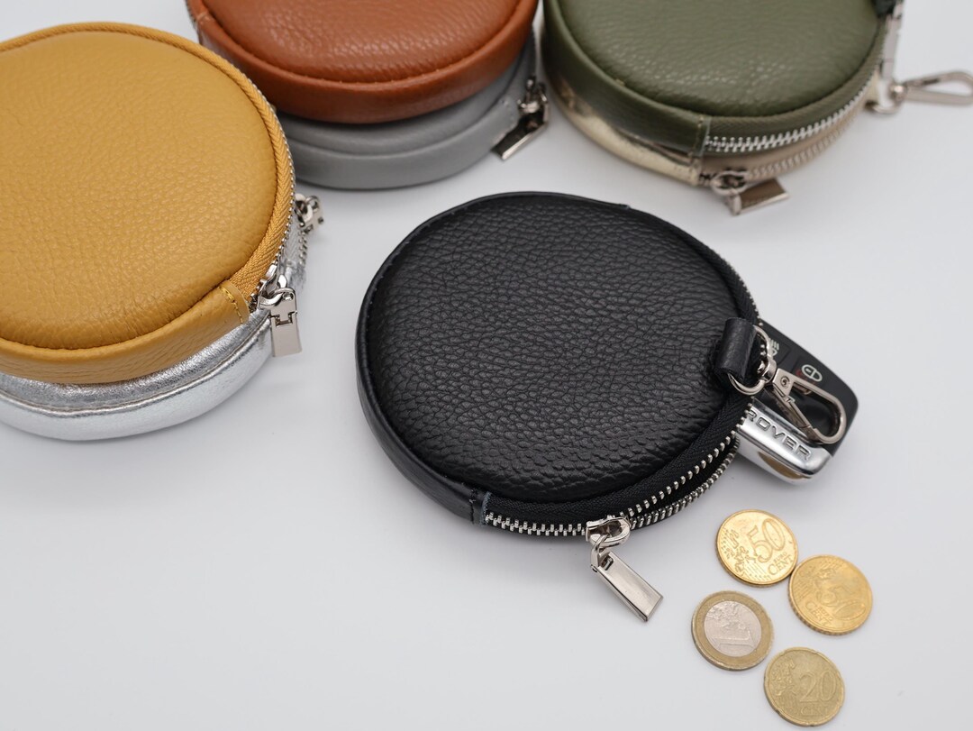 Leather Wallet, Coin Purse, Personalized Coin Purse, Gift for Her, Gift ...