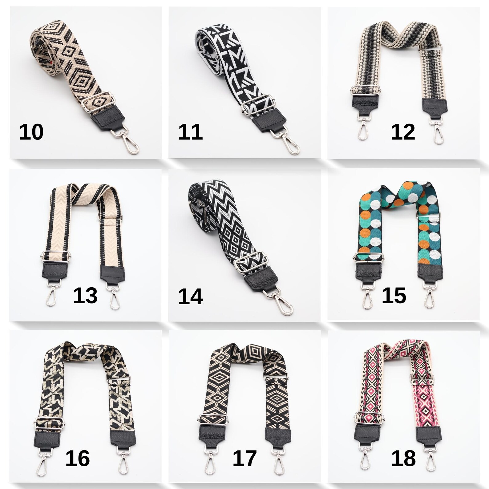 Adjustable Bag Straps, Wide Bag Straps, Adjustable Shoulder Strap ...