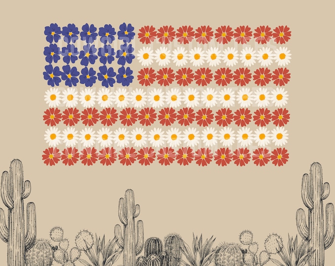 Flower Flag PNG - Etsy