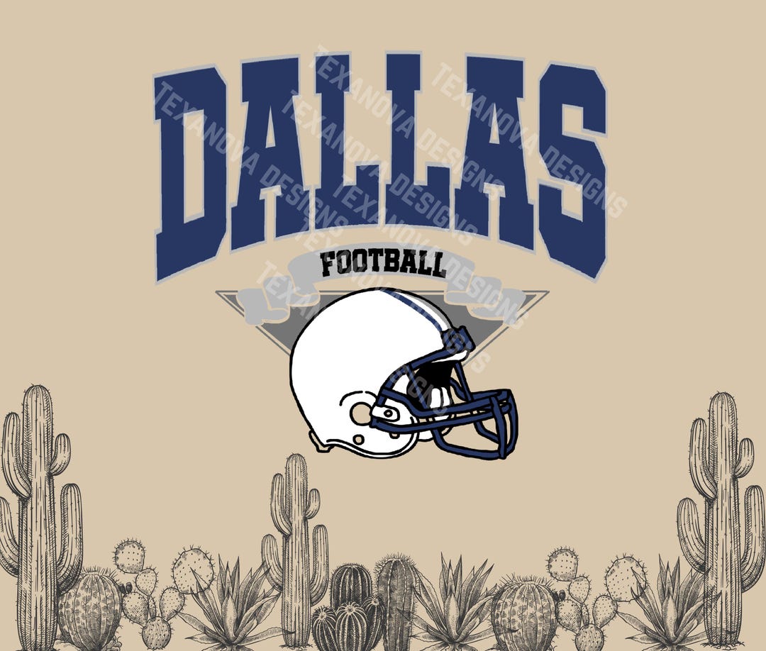 Dallas Football Png - Etsy