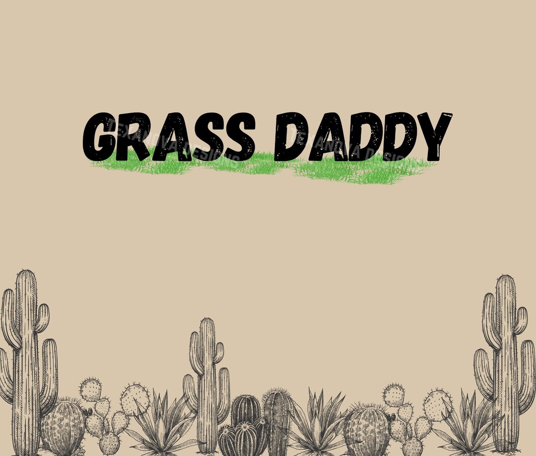 Grass Daddy PNG - Etsy