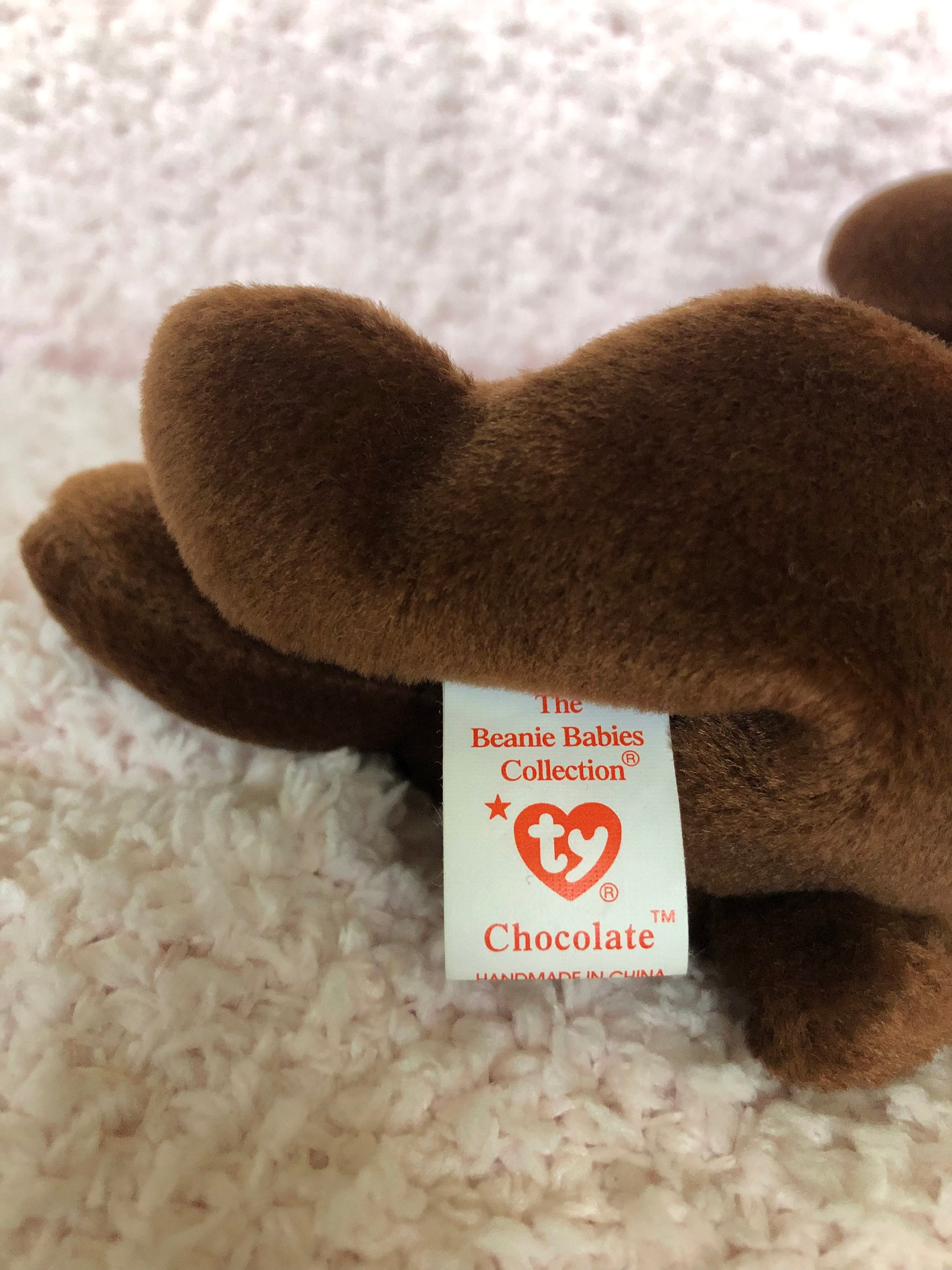 Ty Beanie Baby Chocolate the Moose Original - Etsy
