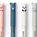 Set of 4 Cute Kawaii Pens, Cat Stationery Pig Bear Panda, Animal ...