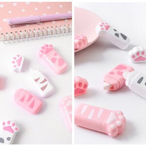 Cute Cat Paw Tippex Correction Tape Stationary Gift Party Bag Stocking ...