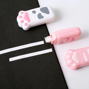 Cute Cat Paw Tippex Correction Tape Stationary Gift Party Bag Stocking ...