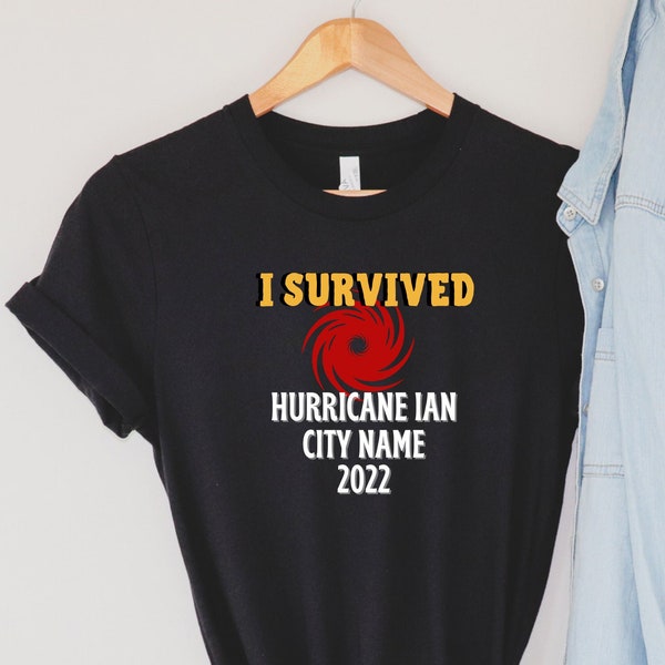 I Survived Hilary T Shirt - Etsy
