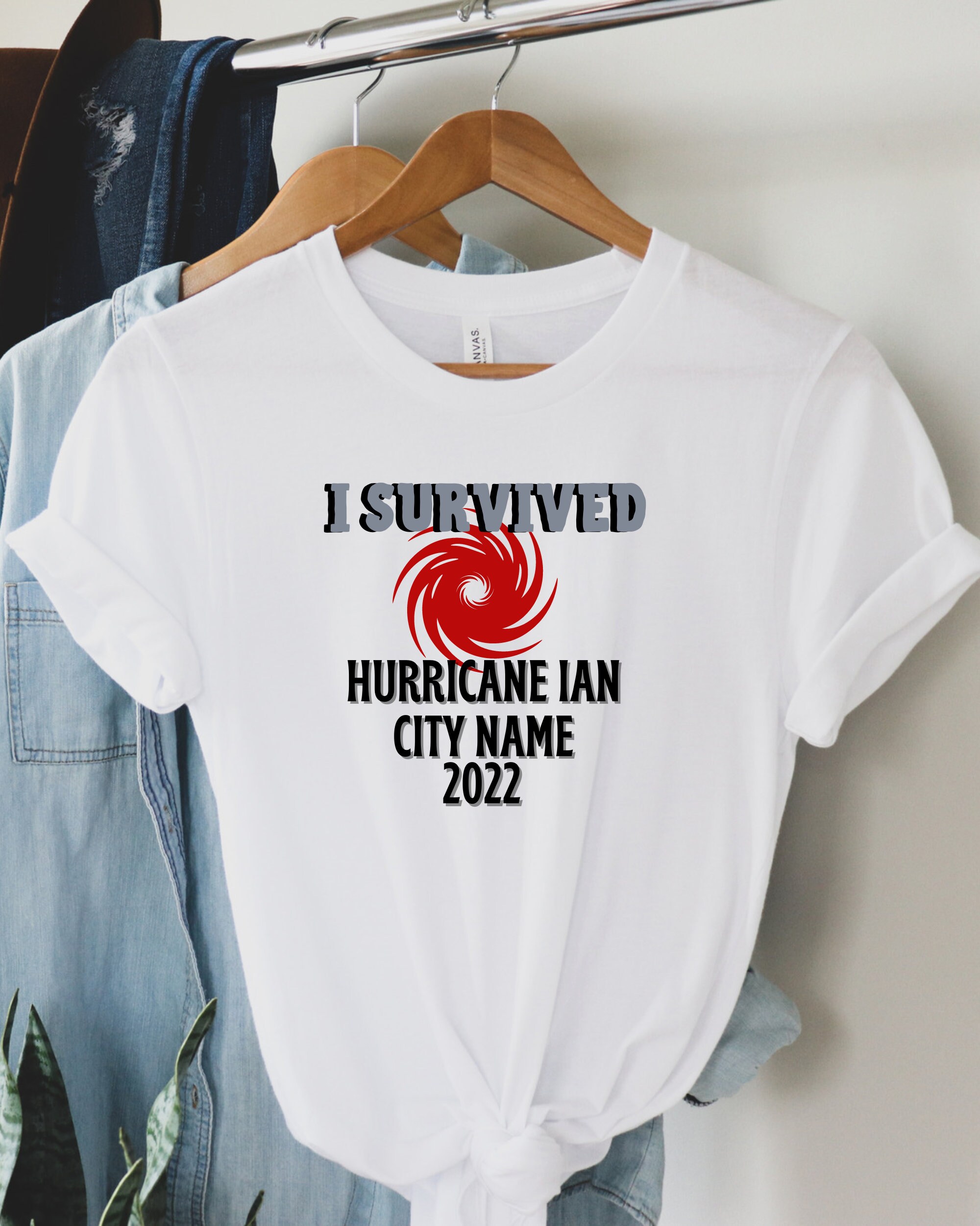 I Survived Hurricane Ian 2022 Shirt Custom City Tee - Etsy