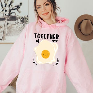 Better Together Sweatshirt, Bacon Egg Hoodie, Cute Valentines ...