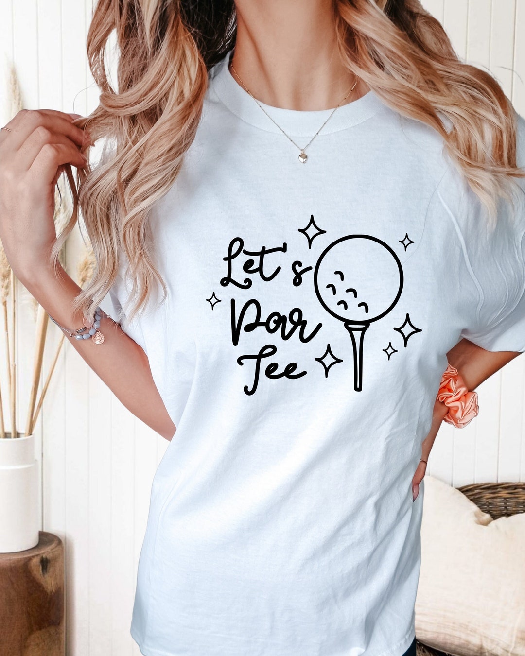 Comfort Colors® Let's Par Tee Shirt, Golf Gift for Men, Golf Shirt ...