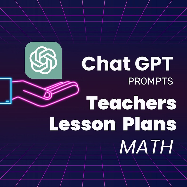 Chatgpt Math Lesson Plan Prompts: 50 Exclusive Ideas for - Etsy
