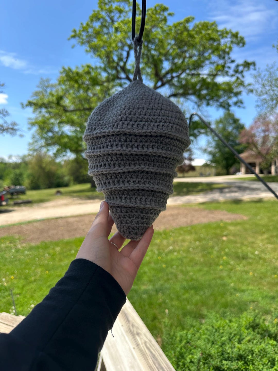 Crocheted Wasp Nest - Etsy