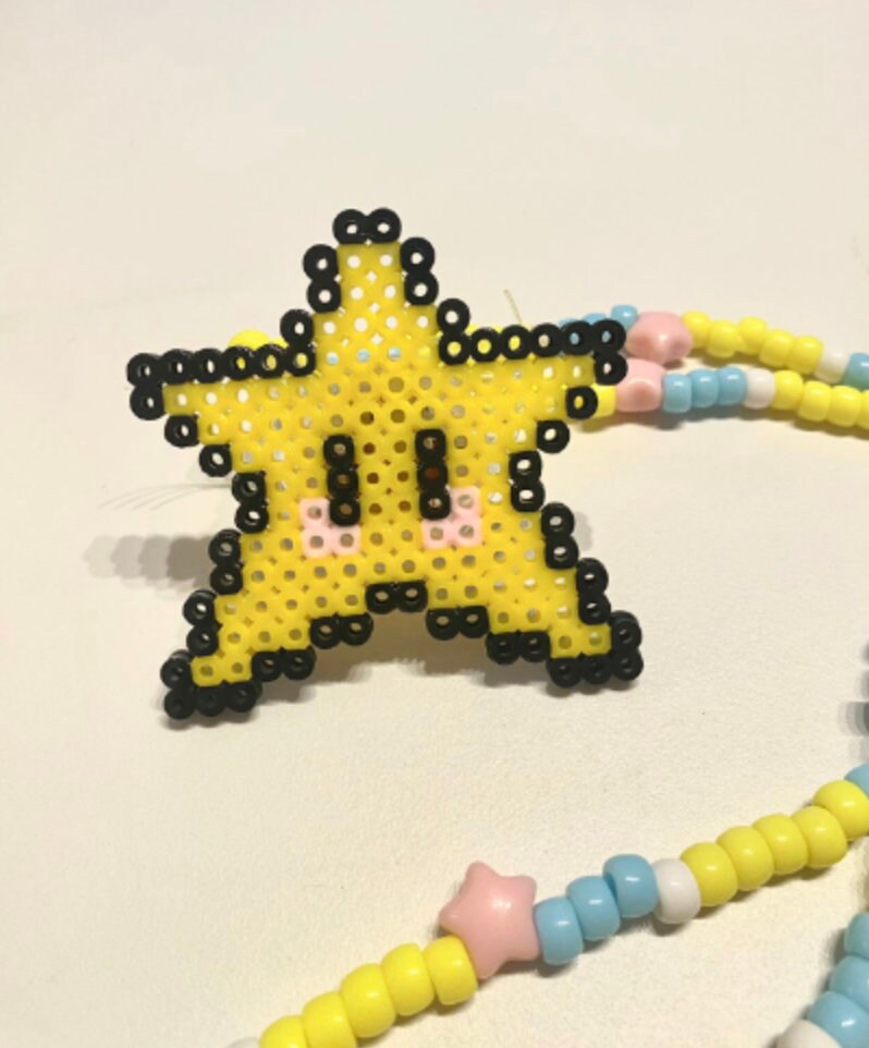 Rave Kandi Necklace LED Pacifier - Etsy