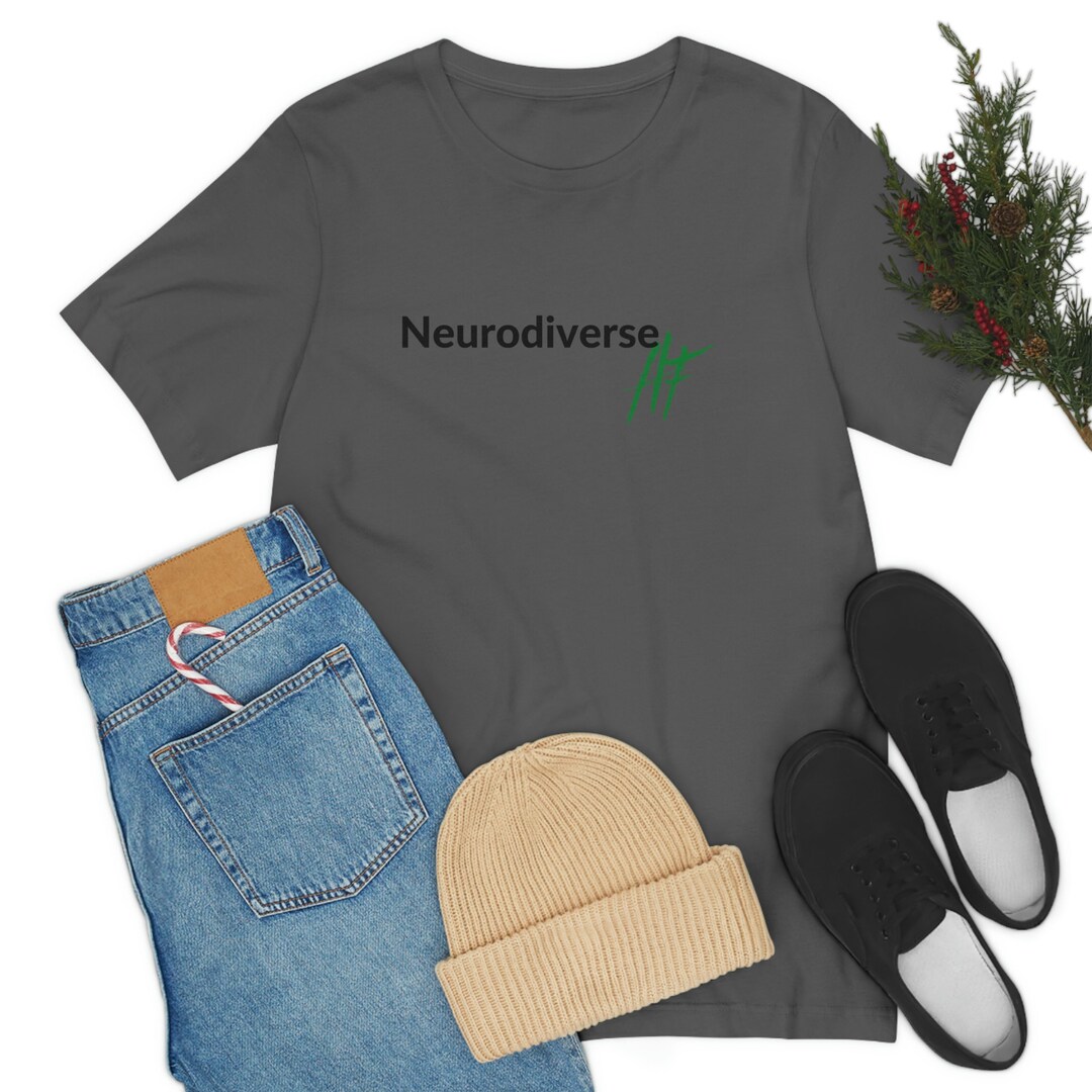 Neurodiverse AF Slang Diversity Design Autistic ADHD Awareness - Etsy