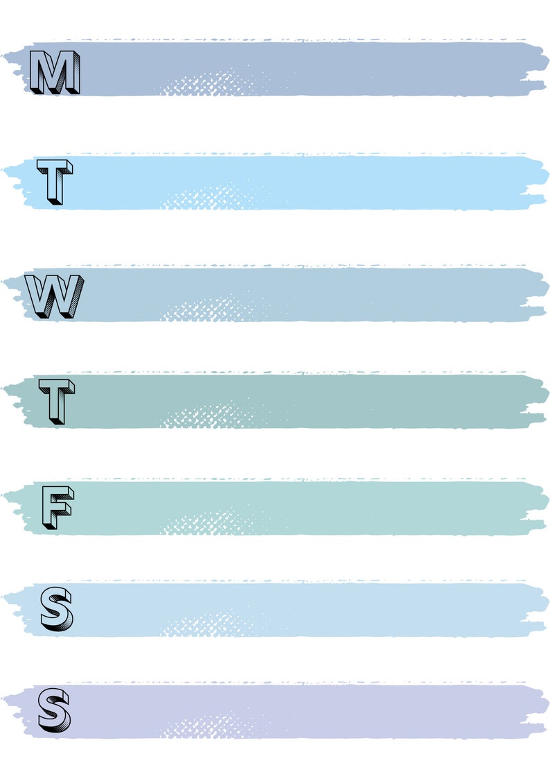 Weekly Plan, Daily Plan, Meal Prep, Planner, Goals, Schedule, Printable ...