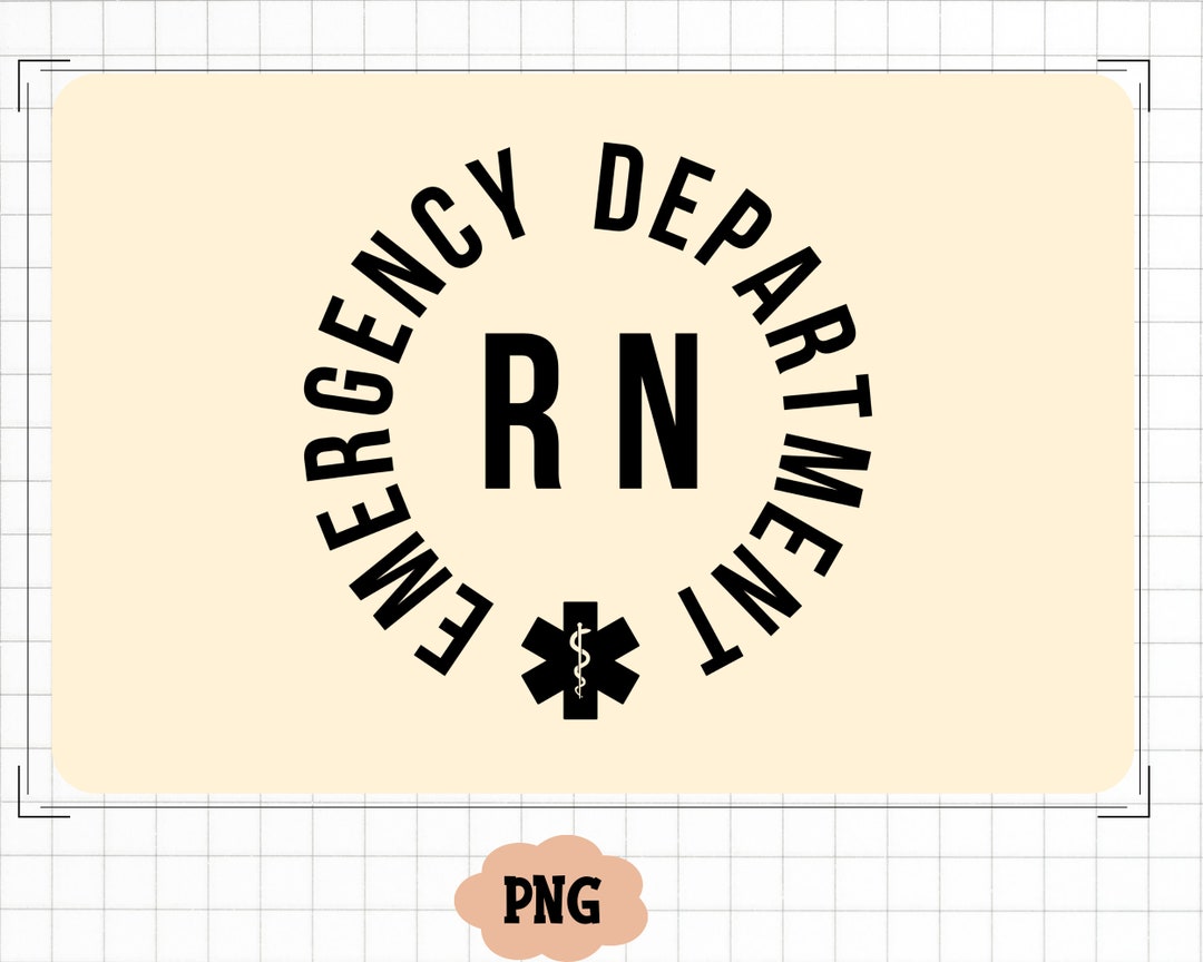 Emergency Department Logo Png Svg, ER Nurse Png, Emergency Nurse Png ...