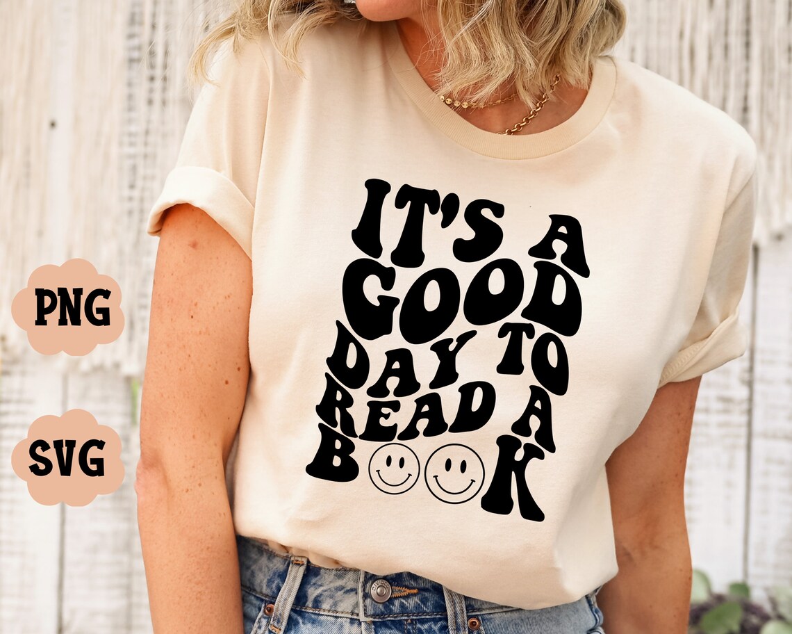 It's A Good Day to Read A Book SVG Book SVG - Etsy