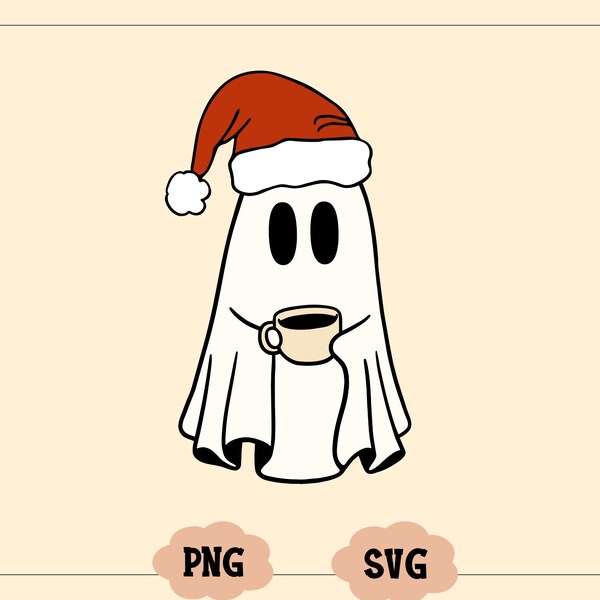 Ghost Christmas Png - Etsy