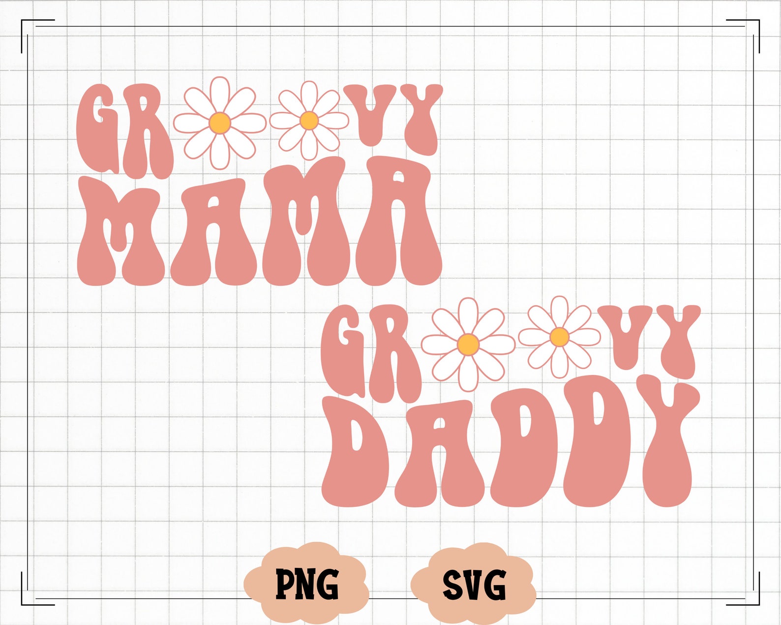 Groovy Mama Png Svg Groovy Daddy Svg Png Groovy Mama Shirt - Etsy