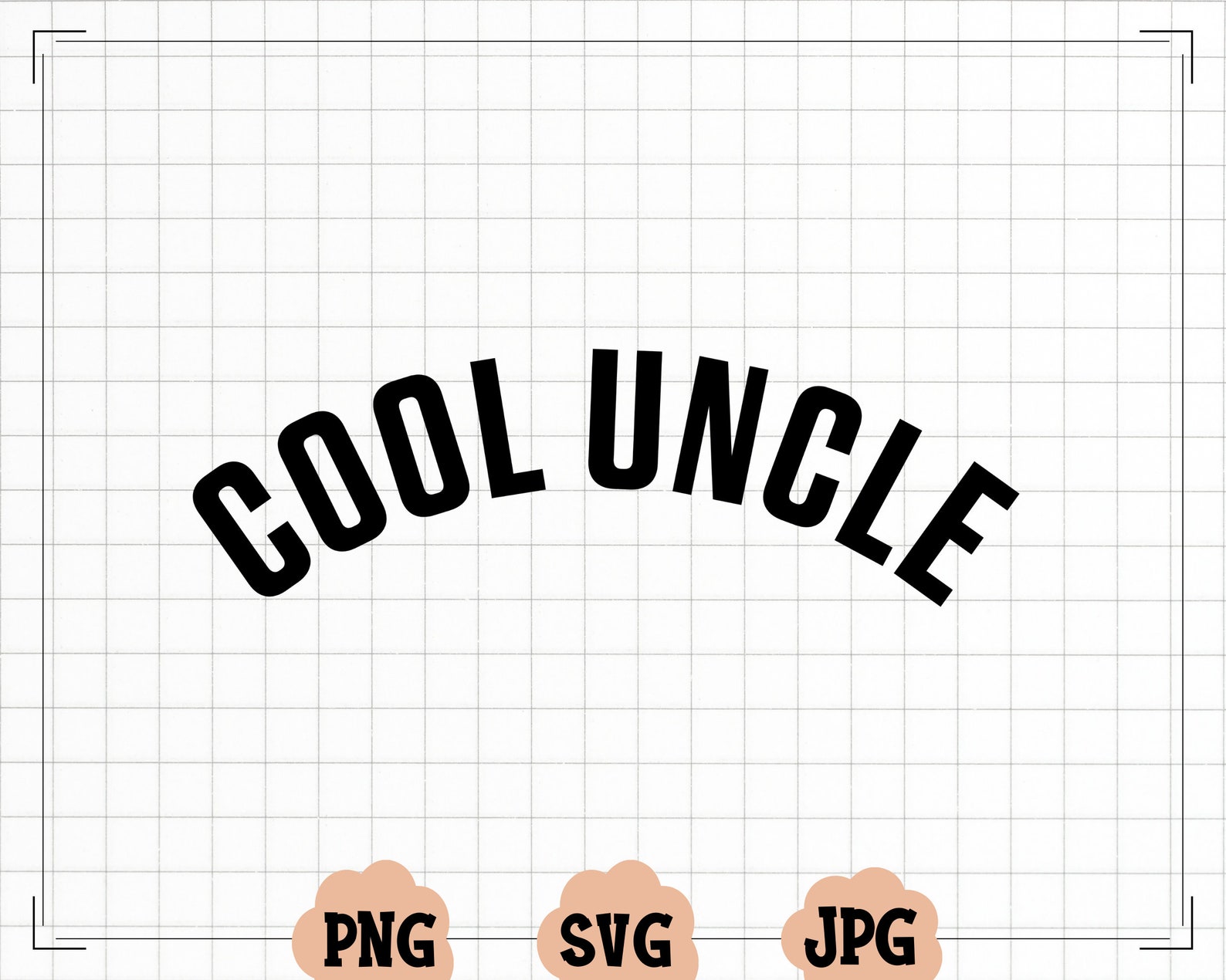 Cool Uncle SVG Cool Uncle PNG Uncle Svg Uncle to Be Svg - Etsy