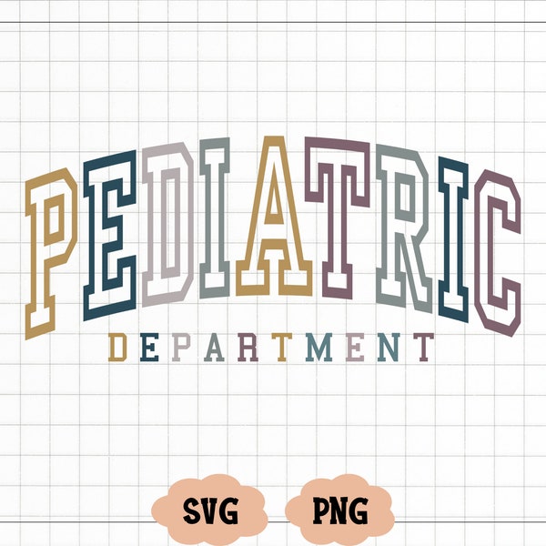 Pediatric Nurse Svg - Etsy