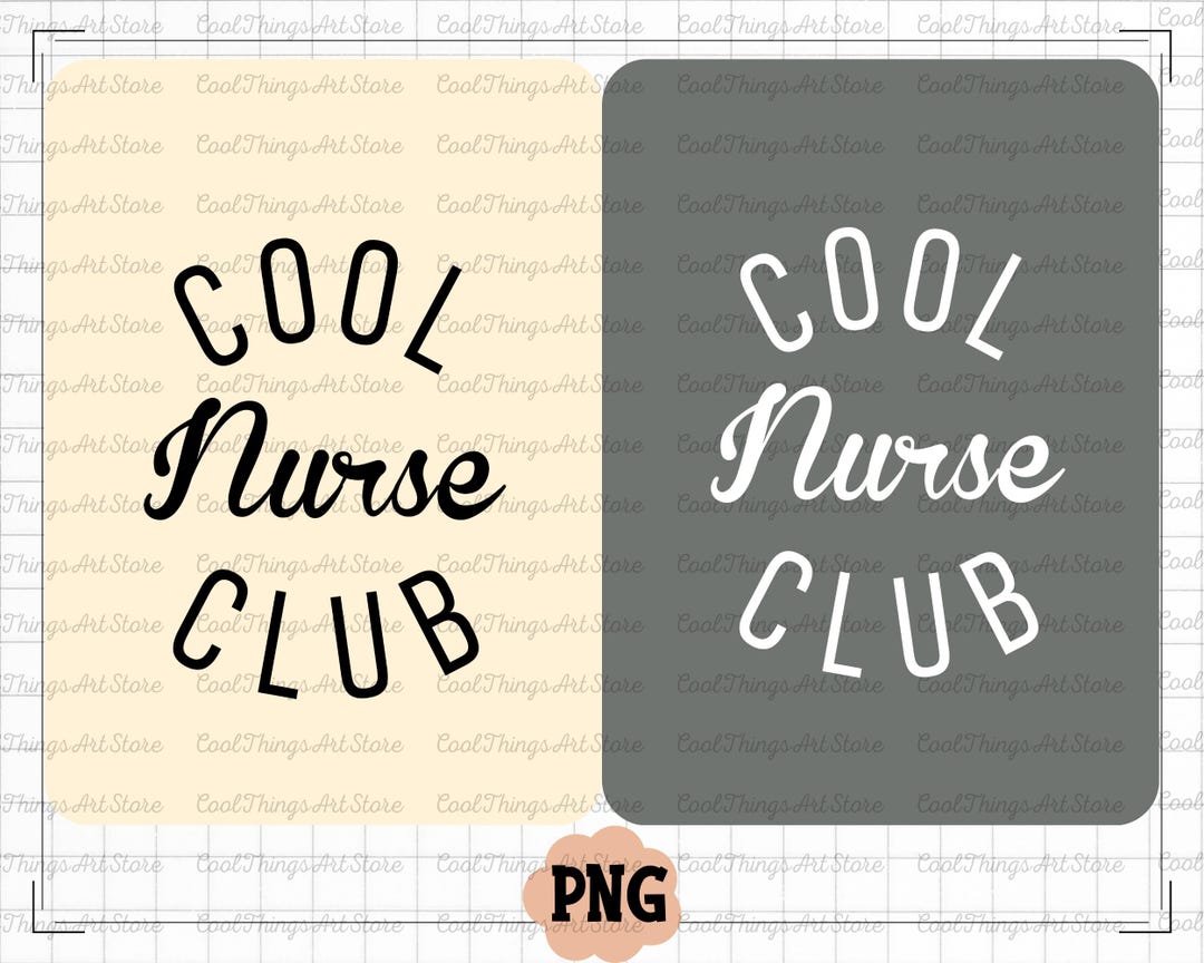 Cool Nurse Club PNG Files - Cool Nurse PNG - Cool Nurse Club PNG ...