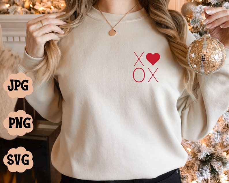 XOXO Svg - Xoxo Png - Valentines Day SVG - Hugs and Kisses Svg ...