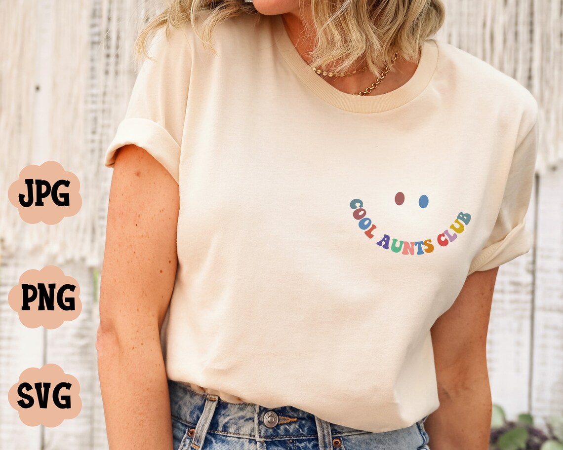 Cool Aunts Club SVG Cool Aunts Club PNG Aunts Svg Aunt to - Etsy