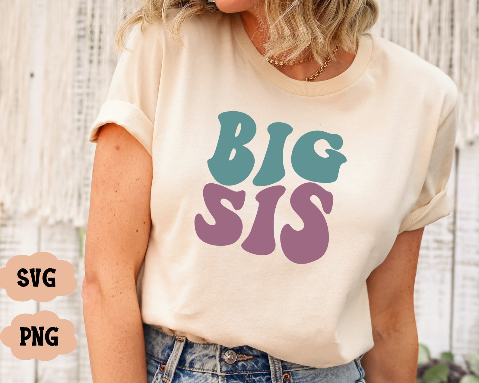 Big Sis SVG, Sister T-shirt Design, Sister Life PNG, Digital Download ...
