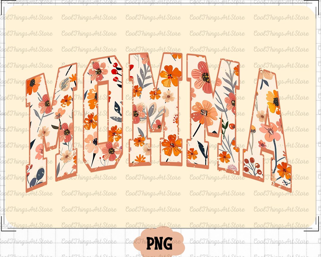 Floral Momma Png, Mama Flower Png, Mama Flower Png, Mama Floral, Mama ...