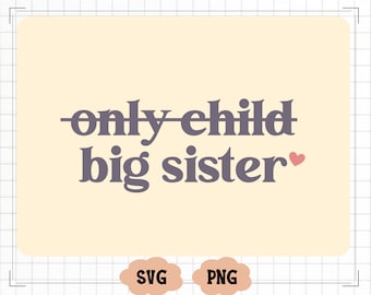 Only Child to Big Brother SVG, Big Brother Shirt Design, Brother Svg ...