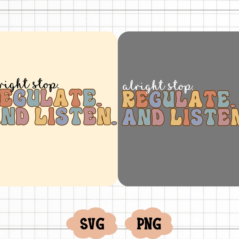 Regulate Cards - Etsy