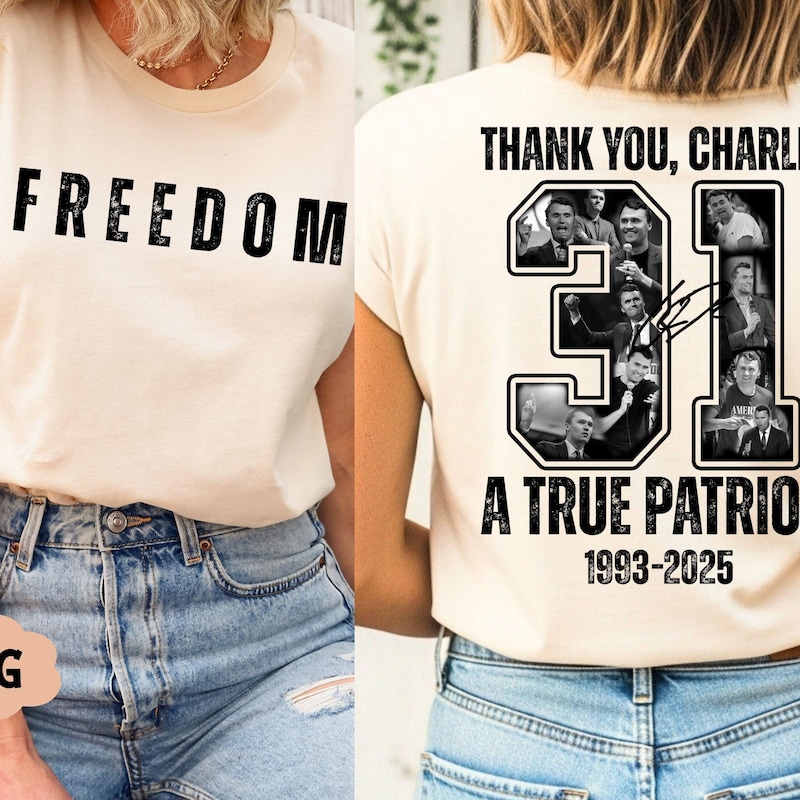 Charlie Kirk 31 Shirt - Etsy