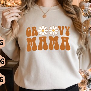 Groovy Mama Png, Groovy Mama Shirt, Matching Mommy and Me Shirt, Hippie ...