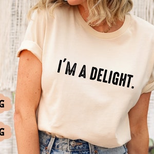I’m a Delight SVG PNG, I’m a Delight SVG, Cursive Text, Digital Downlod ...