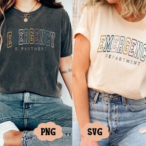 Emergency Department Svg, Digital Downloads, Medical Career Svg ...