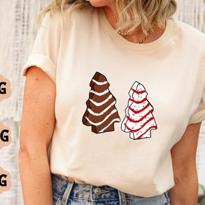 Christmas Cake Tree Svg, Little Debbie PNG, Single Double, High ...