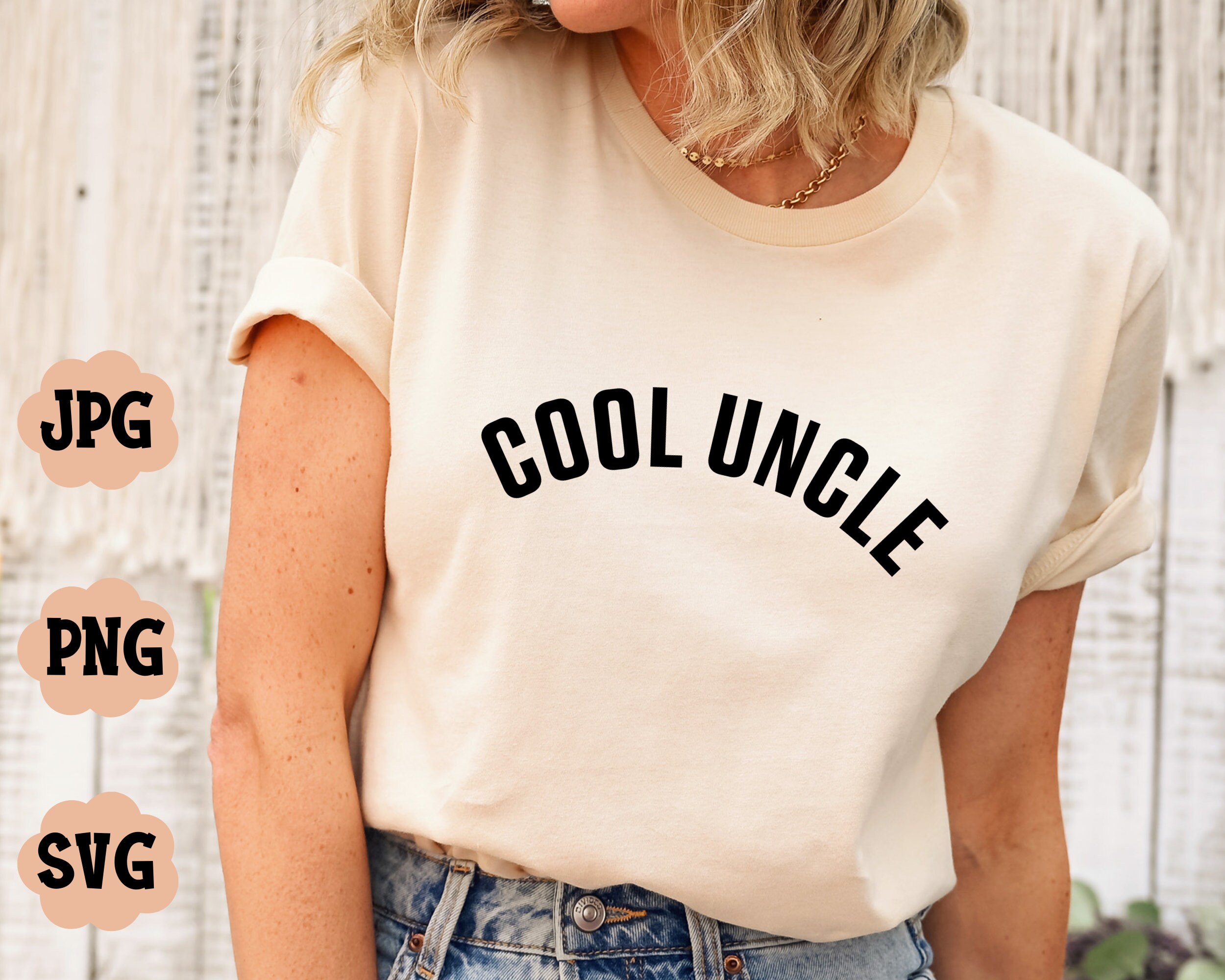 Cool Uncle SVG Cool Uncle PNG Uncle Svg Uncle To Be Svg - Etsy México