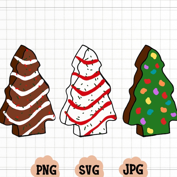 Little Debbie Christmas Tree Cakes Clipart - Etsy