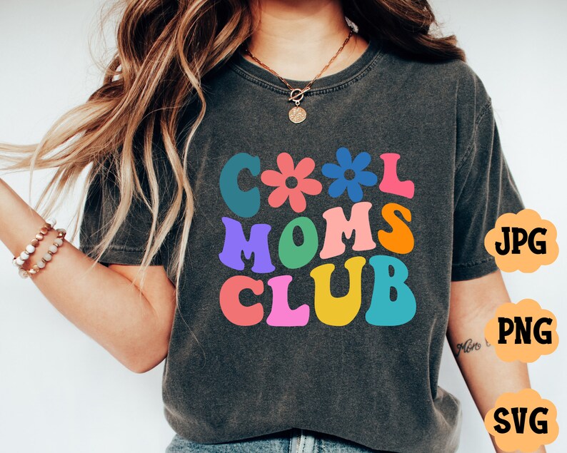 Cool Moms Club SVG Cool Moms Club PNG Moms Svg Moms to Be - Etsy