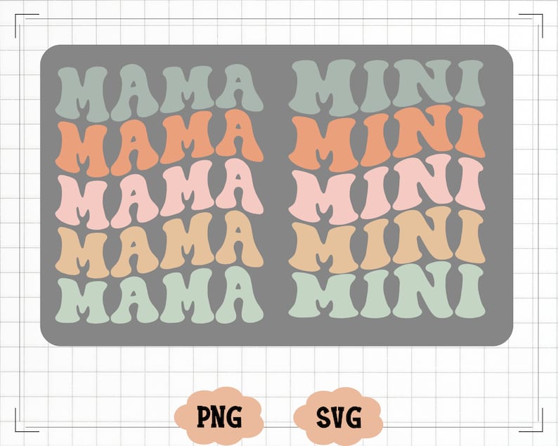 Mama Mini SVG Mama Png Mini Png Mom Svg Mama Svg Mama T - Etsy