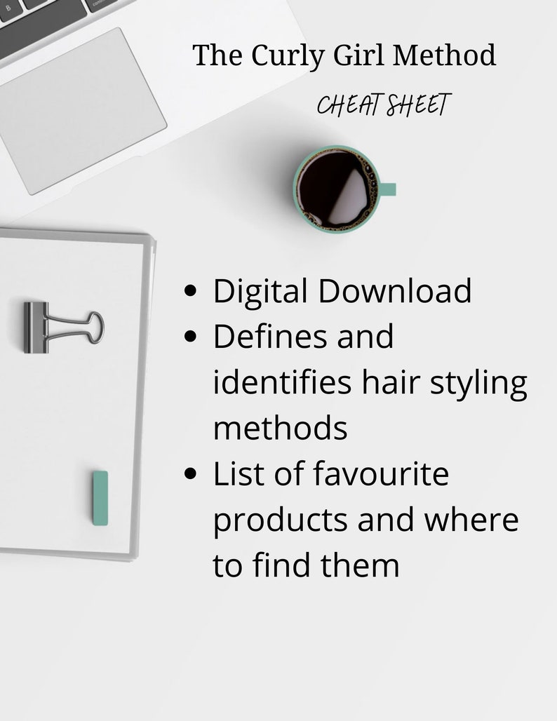 Curly Girl 101 - Cheat Sheet - Etsy