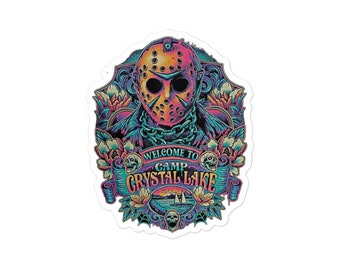 Camp Crystal Lake Stickers - Etsy