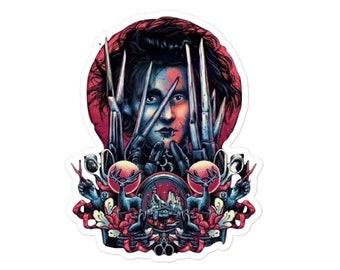 Edward Scissor Hands Stickers - Etsy